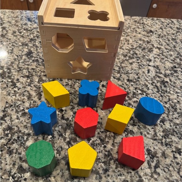 Melissa & Doug | Toys | Melissa Doug Shape Sorting Cube For Kids | Poshmark
